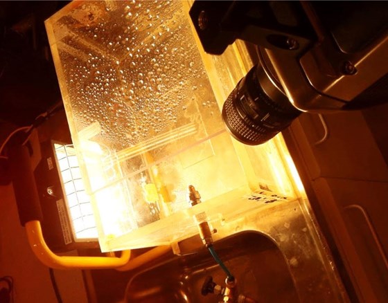 Droplet erosion testing - TRL4 - SINTEF