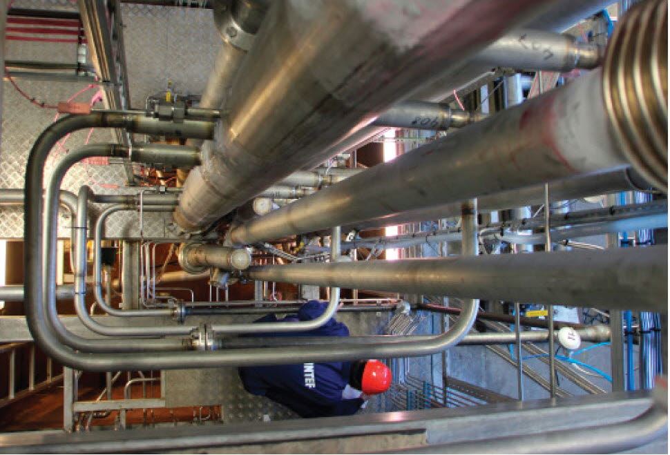 Chemical Looping Combustion 150 kW pilot unit at SINTEF - SINTEF