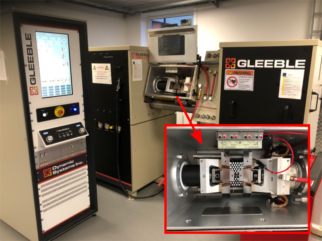 Thermal-mechanical simulation laboratory - SINTEF