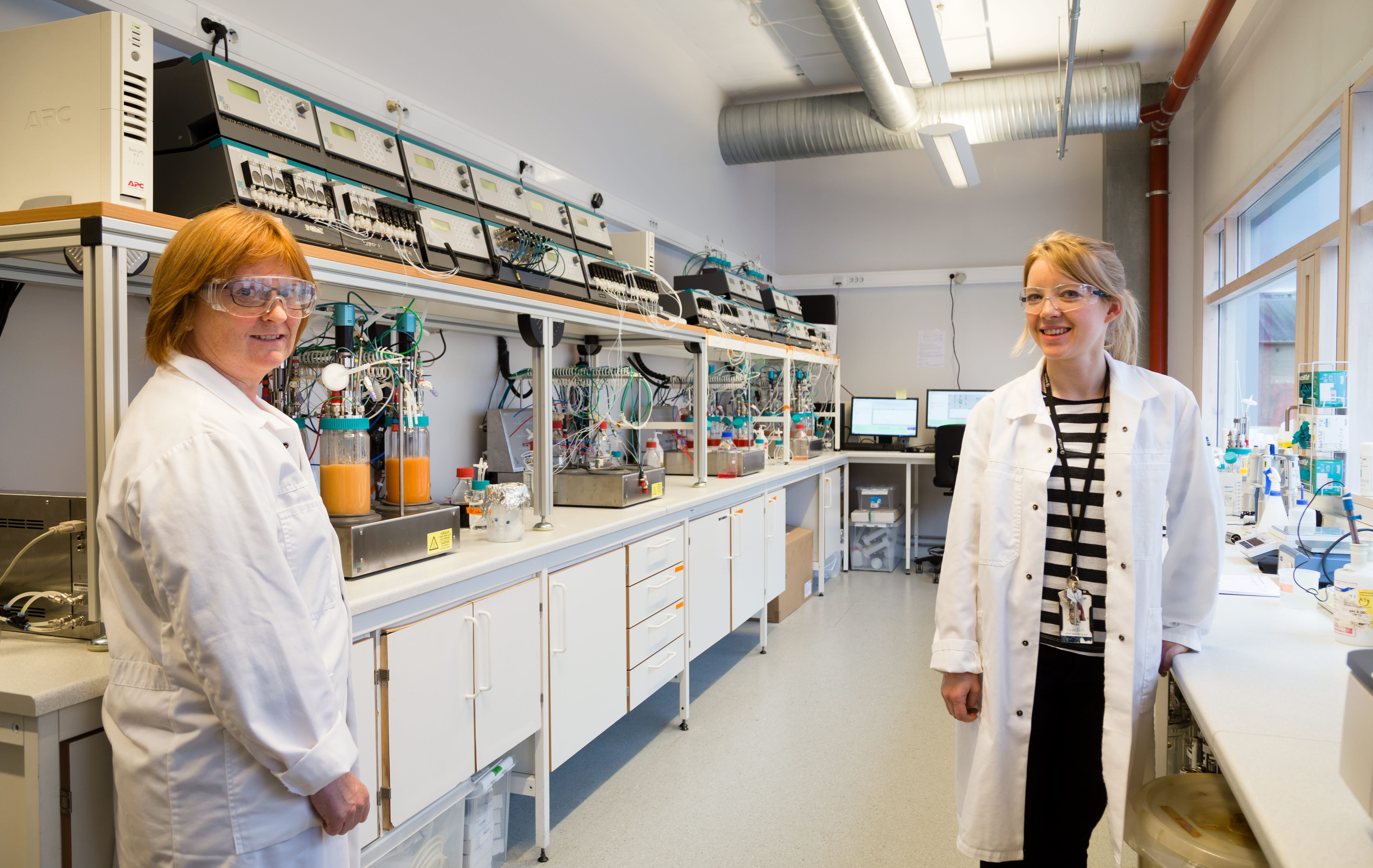 Fermentation laboratory at SINTEF - SINTEF