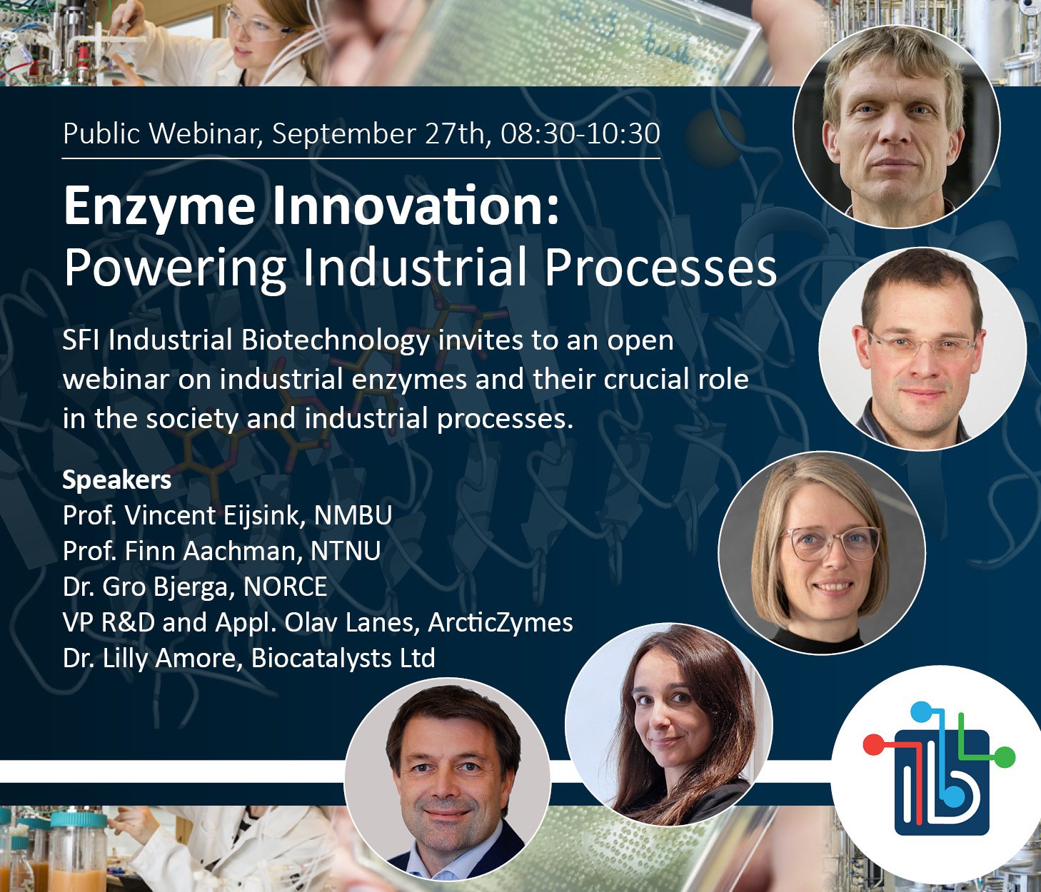 Public webinar: Enzyme Innovations – Powering Industrial Processes - SINTEF