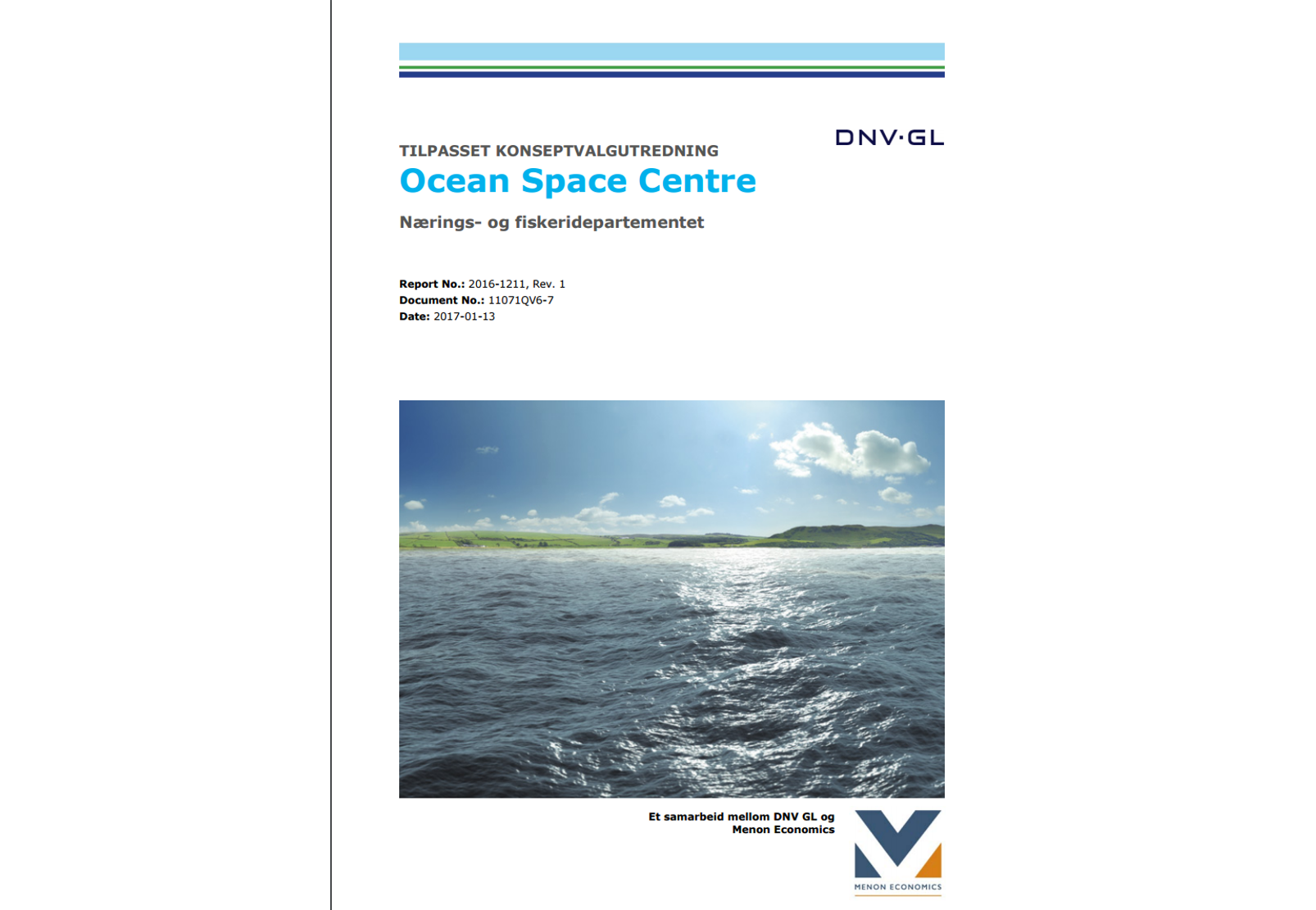 Ocean Space Centre nærmere realisering - SINTEF
