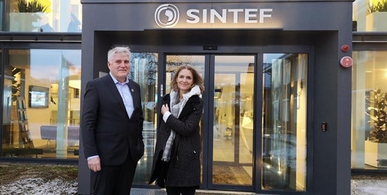 Danish ambassador to Norway visits SINTEF to discuss hydrogen and CCS activities - SINTEF
